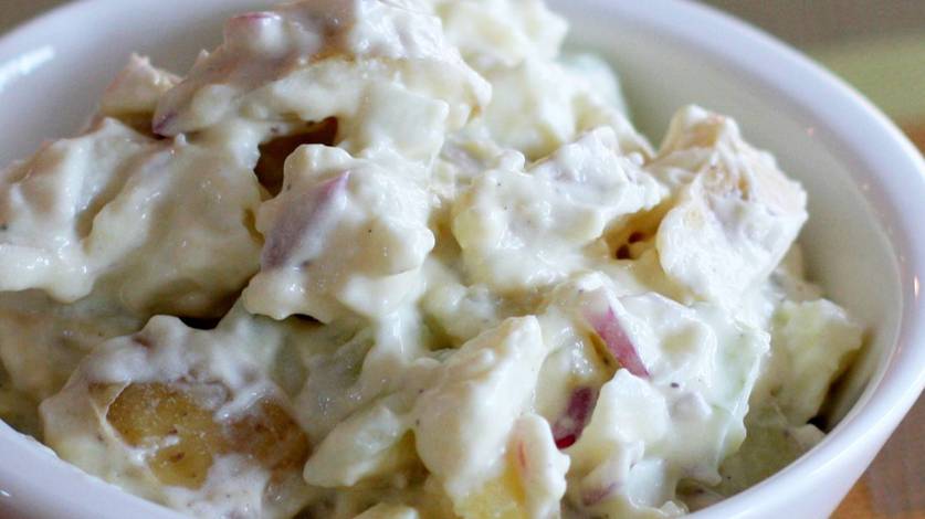 Картофельный салат.