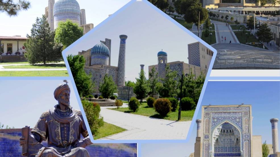 Часть 1. Узбекистан. Путешествие на машине летом.  г. Самарканд