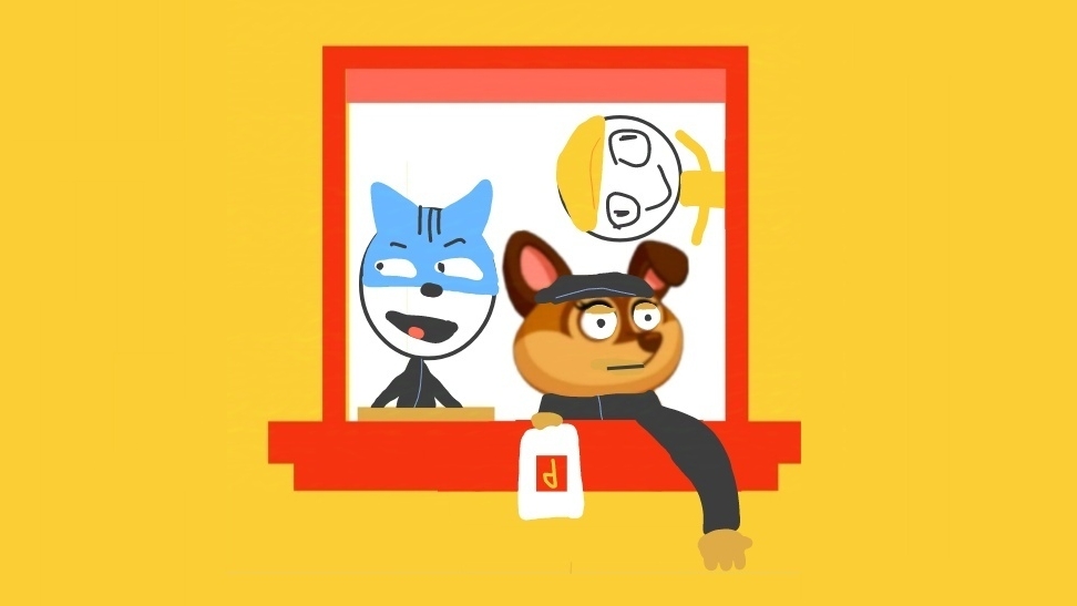 ГЛУПАЯ ДЖУЛЯ: Фастфуд 🍔🧋