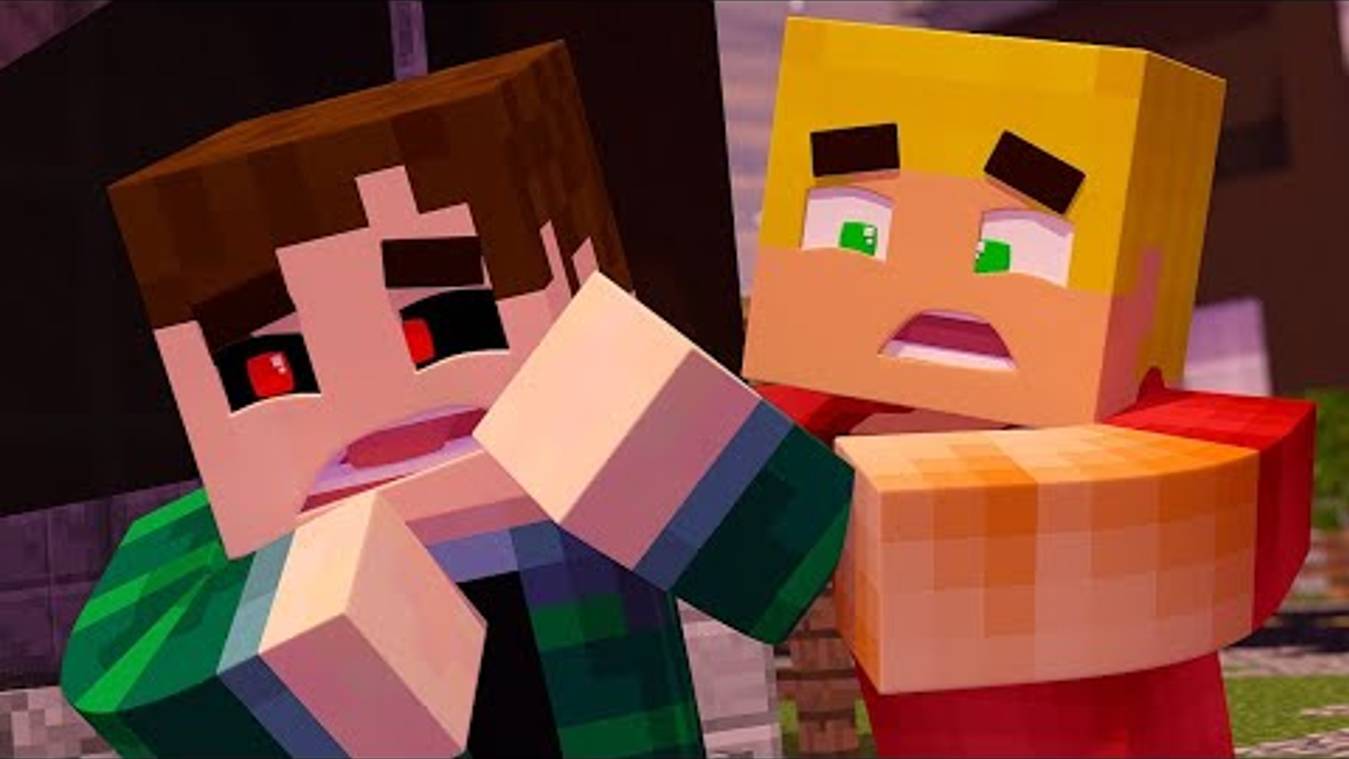 КОСТЮМ ПРОКЛЯТ! - БЛОГЕРЫ В МАЙНКРАФТ [перезалив]