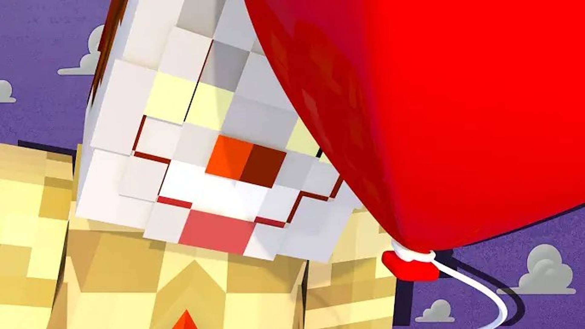 КЛОУН ОНО ПУГАЕТ ИГРУШКИ! _ НОЧЬ В ИСТОРИИ ИГРУШЕК МАЙНКРАФТ [перезалив]