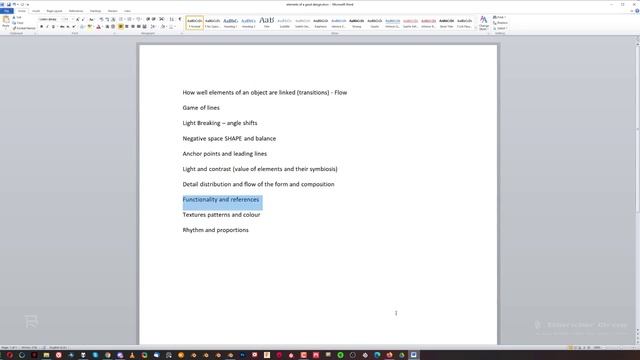 06_Elements Of A Good Design