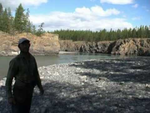 Часть 3 подъём по реке Сунтар. 2012 год.