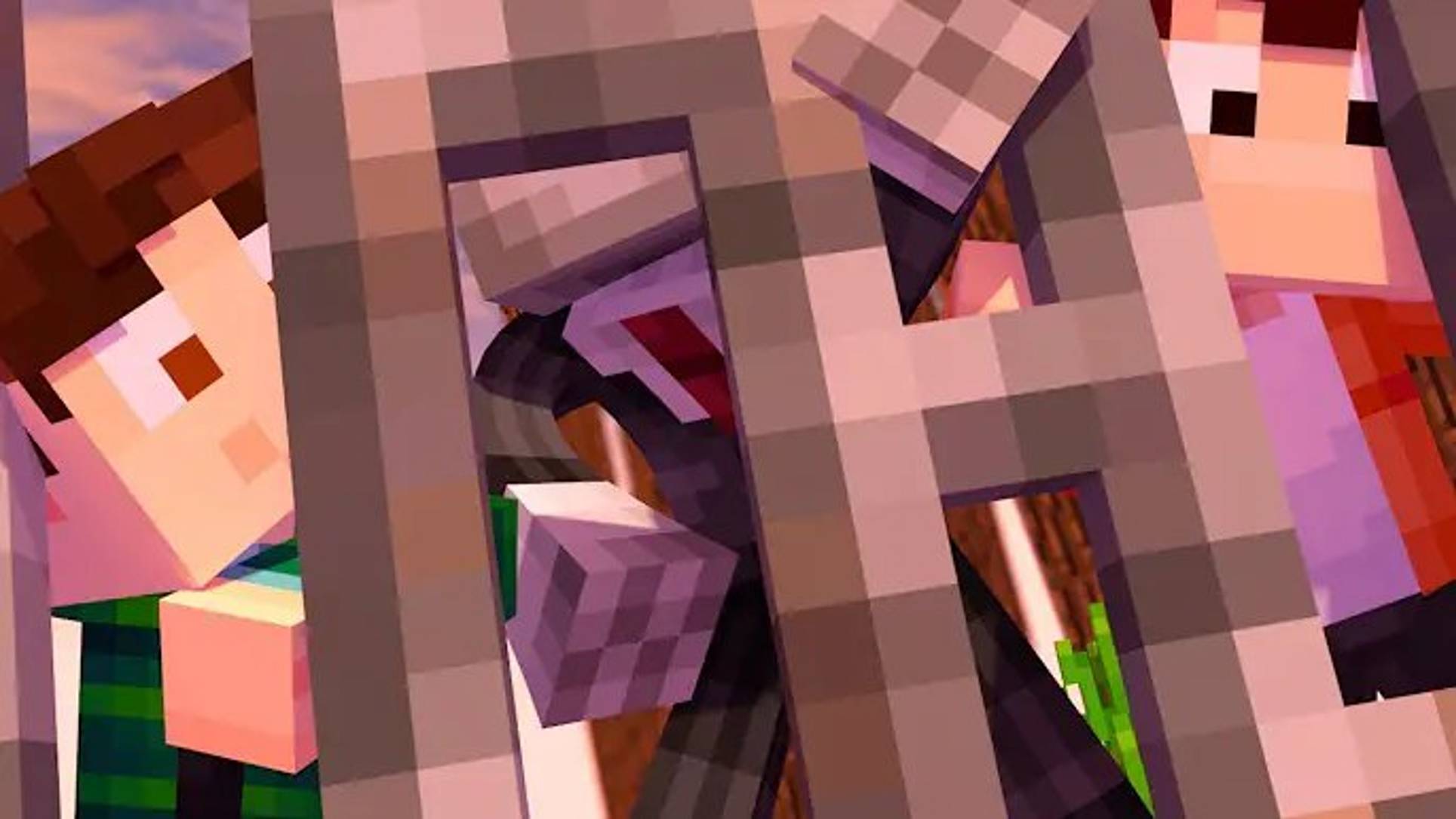 СЛЕНДЕР ЗАПЕР ДЕТЕЙ В ТЮРЬМЕ! ДЕТСКИЕ КОШМАРЫ В МАЙНКРАФТ[перезалив]