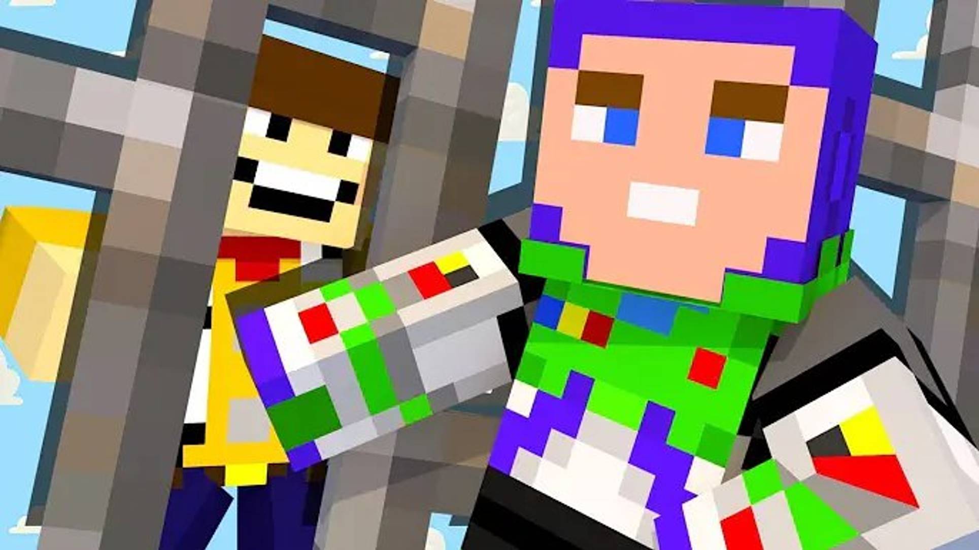 ИГРУШКИ ПОПАЛИ В ТЮРЬМУ! ИСТОРИЯ ИГРУШЕК В МАЙНКРАФТ [перезалив]