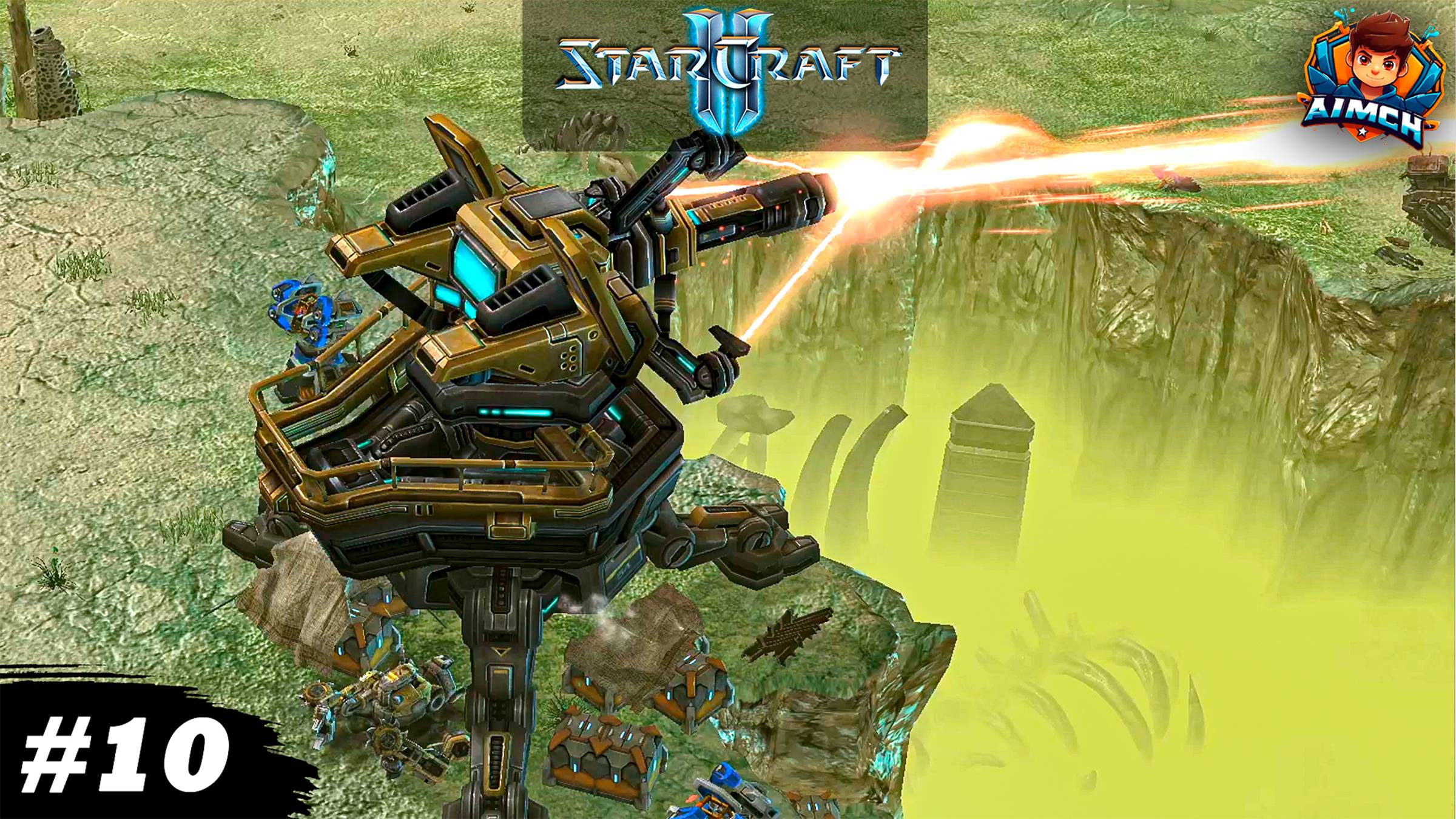 Вся мощь солнца в руках💥StarCraft II: WoL #10