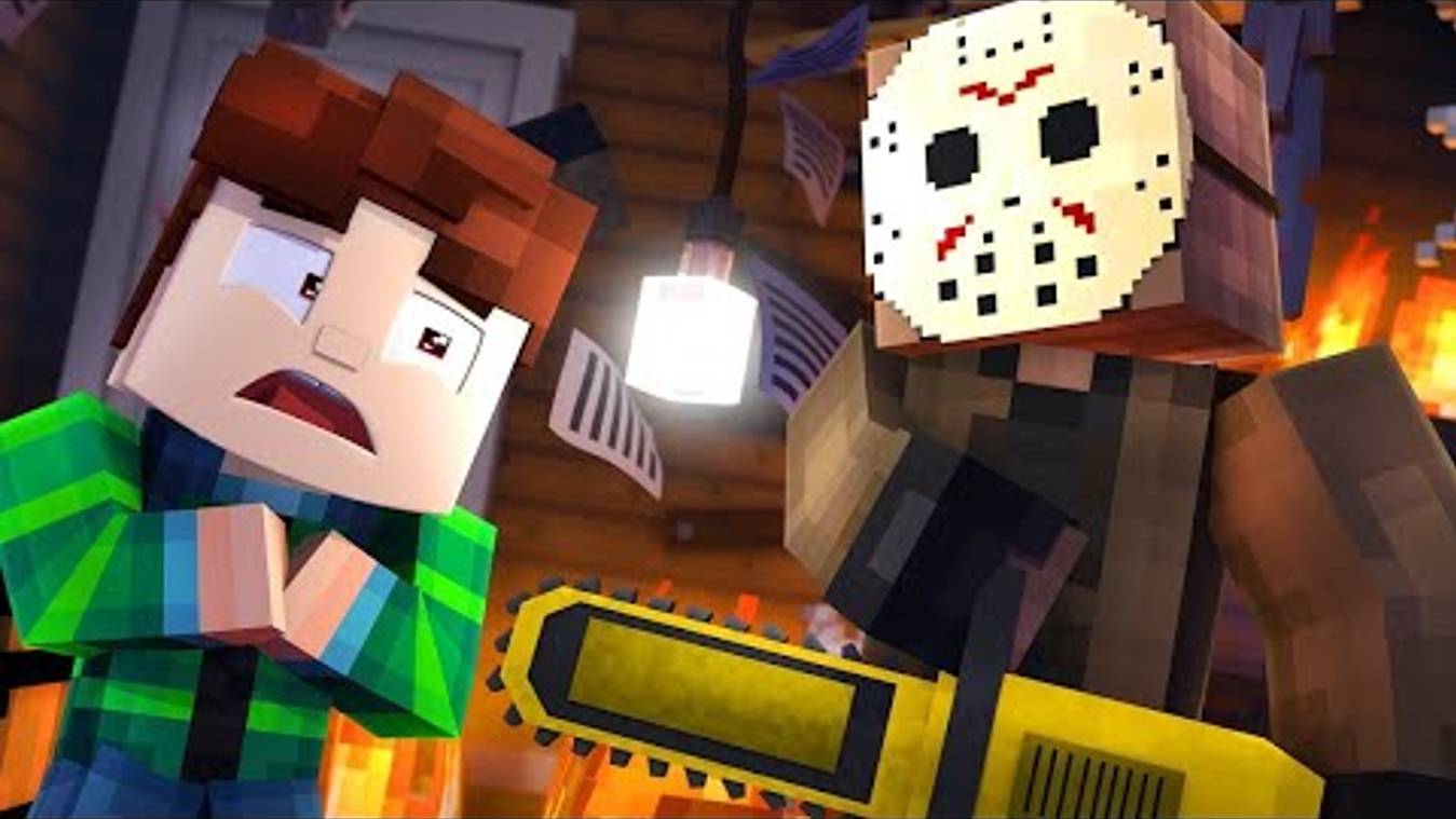 ДЖЕЙСОН ВУРХИЗ И ПЯТНИЦА 13! ДЕТСКИЕ КОШМАРЫ В МАЙНКРАФТ [перезалив]