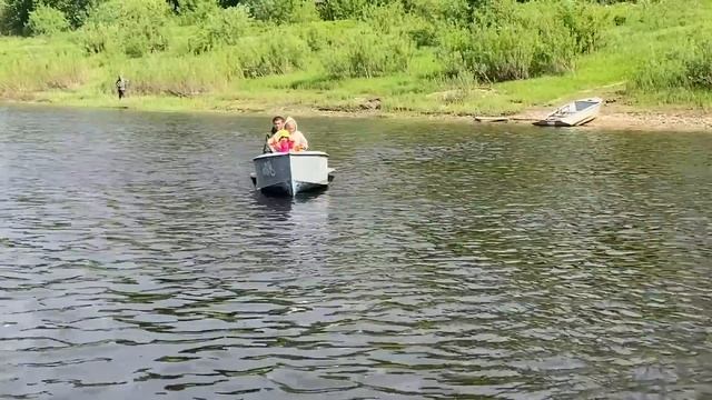 Москва-Архангельск по воде:(эпизод 12: Попали в настоящий шторм на реке!)