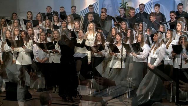 «Пой вся земля Господу» || Молодежный хор ц. «Вознесение» г. Пинска