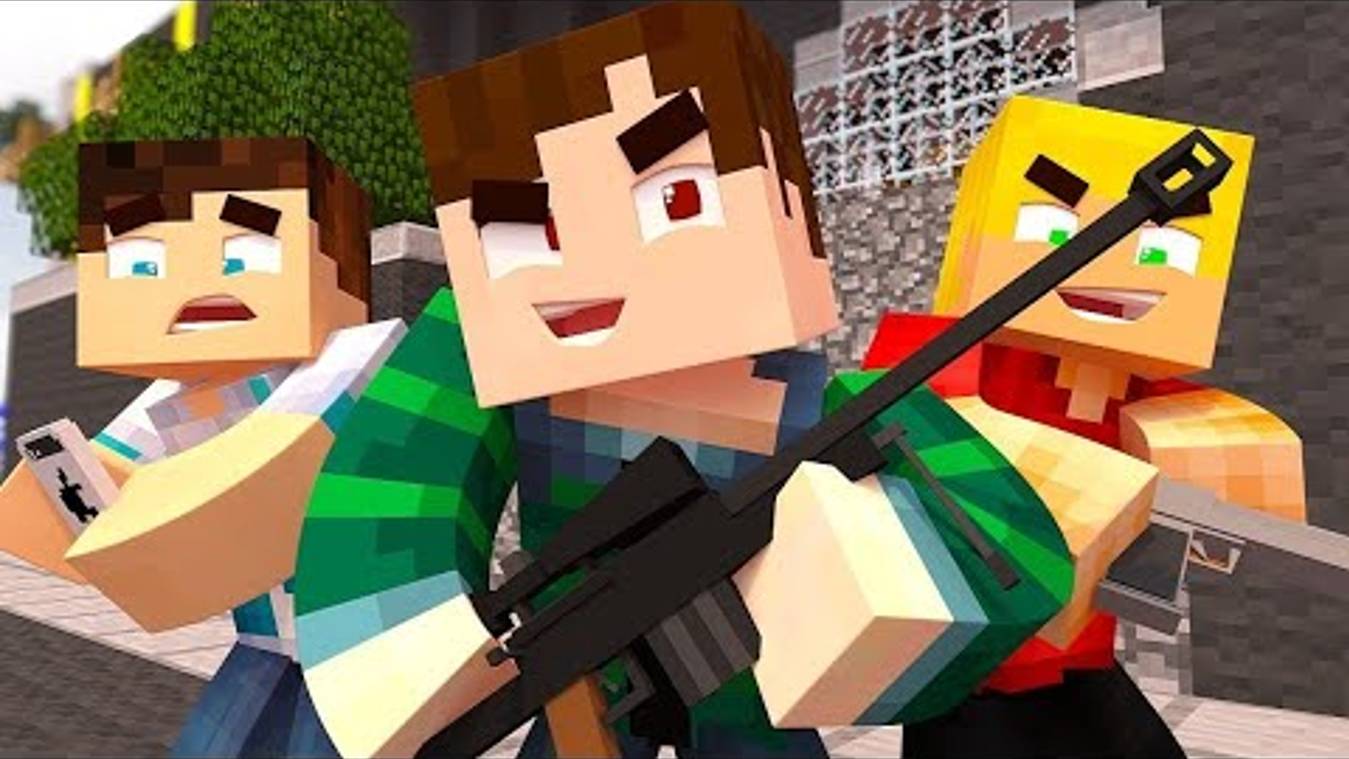 РУФЕРЫ ГОТОВЯТ ОГРАБЛЕНИЕ! - БЛОГЕРЫ В МАЙНКРАФТ [перезалив]