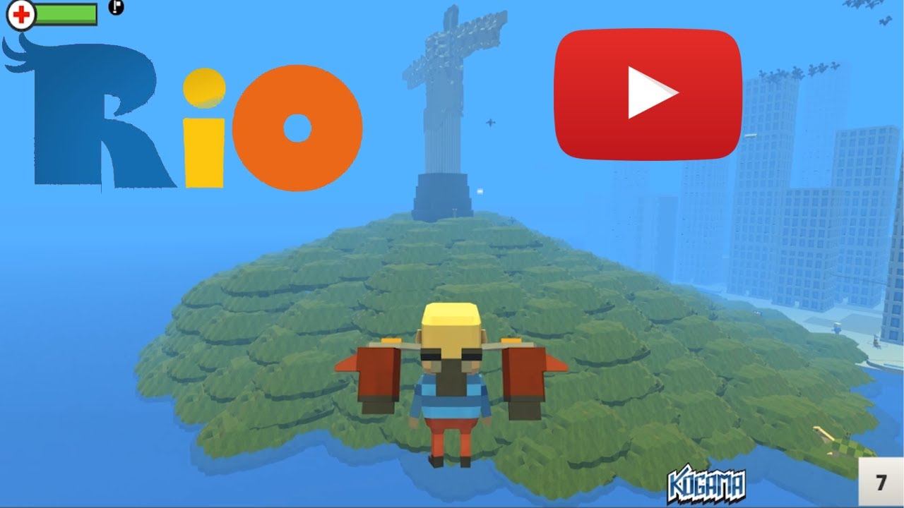 Весёлая Онлайн Игра Rio KoGama Minecraft
