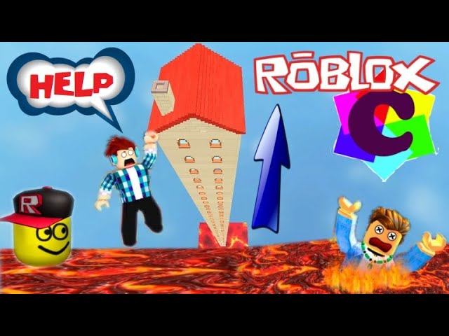 БЕЖИМ НАВЕРХ ОТ ЛАВЫ - ДОМ 100 ЭТАЖЕЙ. Большой НЕБОСКРЁБ