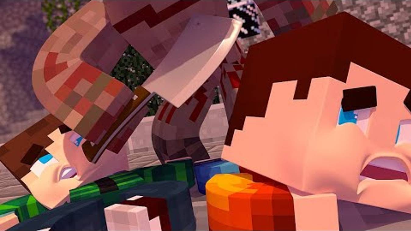 ДЕТИ ПРИТВОРИЛИСЬ МЕРТВЫМИ? - ДЕТИ И ПСИХУШКА В МАЙНКРАФТ [перезалив]