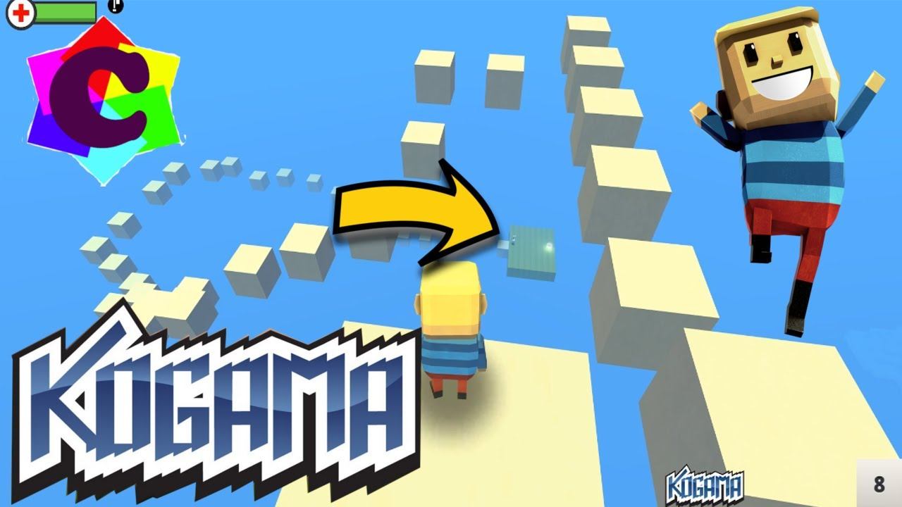 Паркур в Когама Майнкрафт. Прыгаем по Воздушным Блокам KoGama