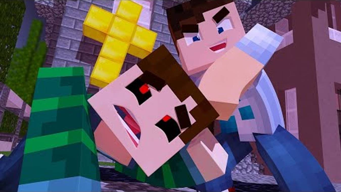 ОЧИЩЕНИЕ ДУШИ ОТ ПРОКЛЯТИЯ! - БЛОГЕРЫ В МАЙНКРАФТ [перезалив]