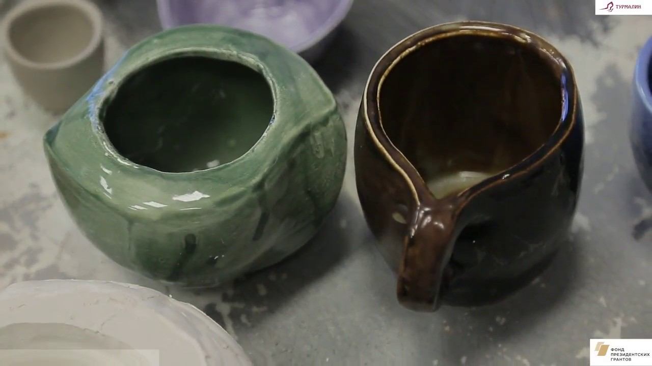 Керамическая мастерская - рассказывает Сергей.