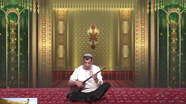Виртуозная игра на дутаре Аннасеит Аннамурадов Туркменистан