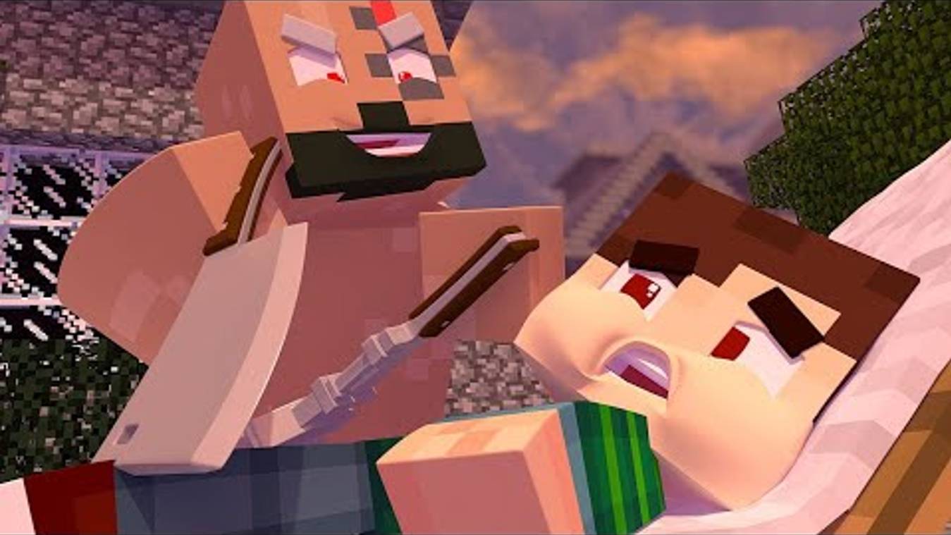 ЖУТКИЕ ОПЫТЫ НАД ДЕТЬМИ - ДЕТИ И ПСИХУШКА В МАЙНКРАФТ [перезалив]