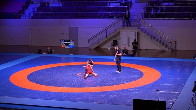 Кубок ЗСК 38 кг. Финал Роман Нестеров (Славянск-на-Кубани)-Эмиль Джумабаев (Анапа)