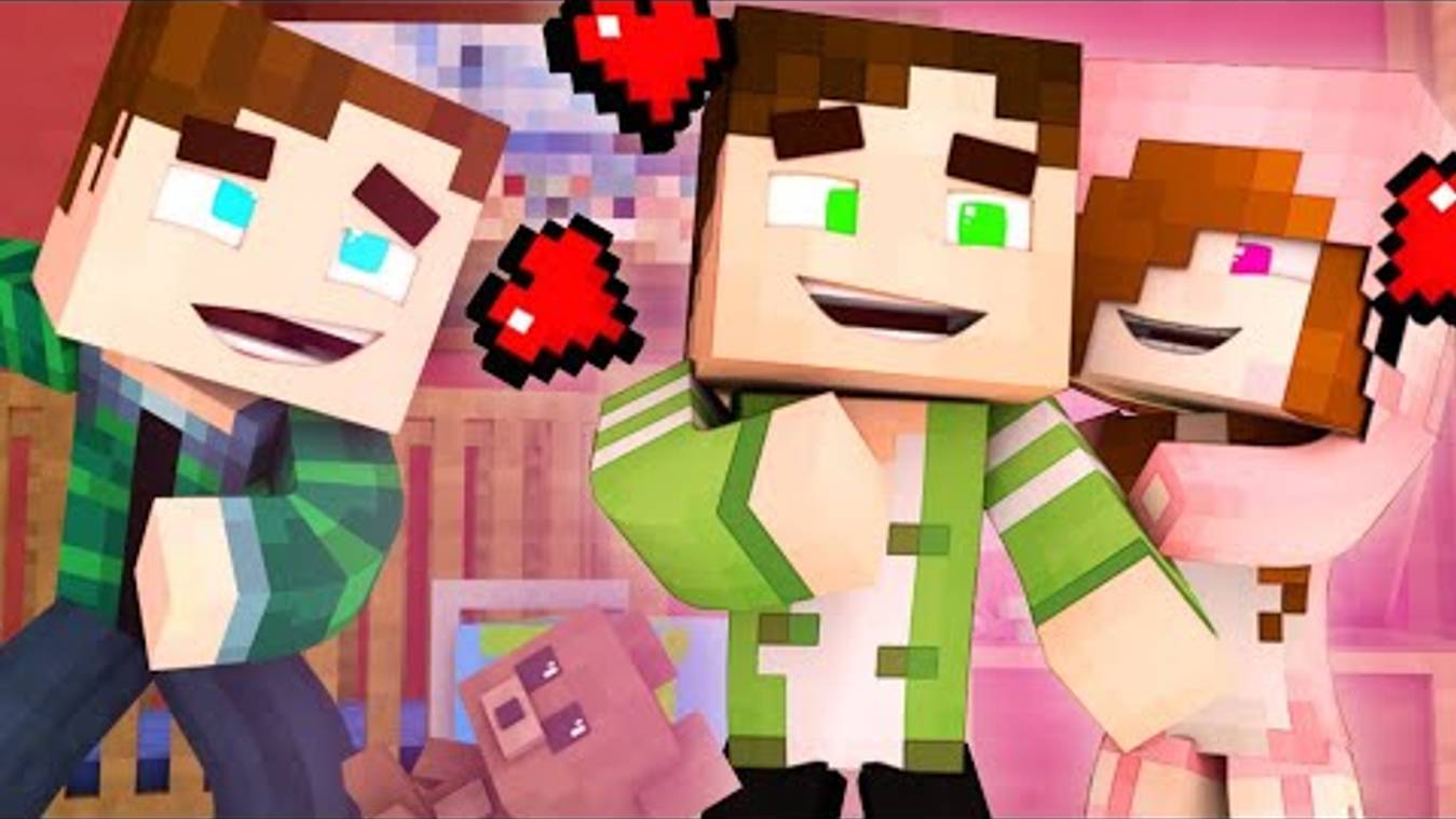 ДЕТИ ЗАВЕЛИ СЕМЬЮ! МИР ДЕТЕЙ В МАЙНКРАФТ [перезалив]