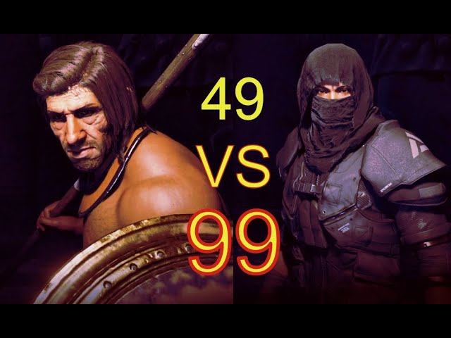 Assassin's Creed Odyssey - Наёмник ранг С4 (49 VS 99)