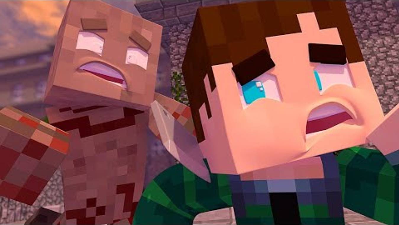 БЕЗУМНЫЙ ПАЦИЕНТ ИЩЕТ РЕБЕНКА - ДЕТИ И ПСИХУШКА В МАЙНКРАФТ [перезалив]