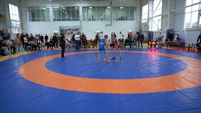 38 кг. Финал. Ярослав Есипов (Новопокровский р-н)-Тимур Рагимов (Новочеркасск) Новотитаровская 2024г