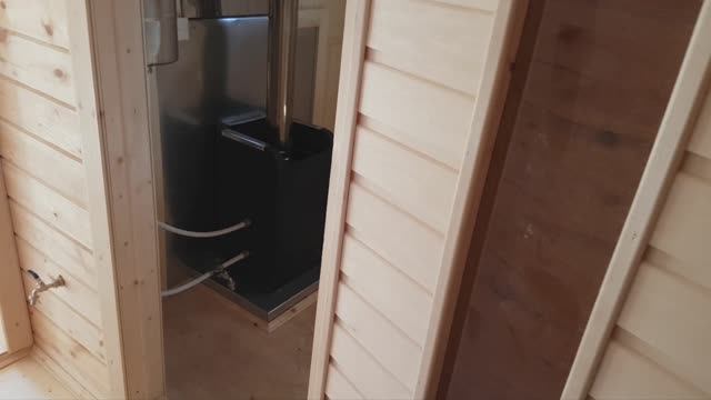 Дровяная печь для бани Ермак 12-ПС Классика - для заказа строительства бани из бруса под ключ