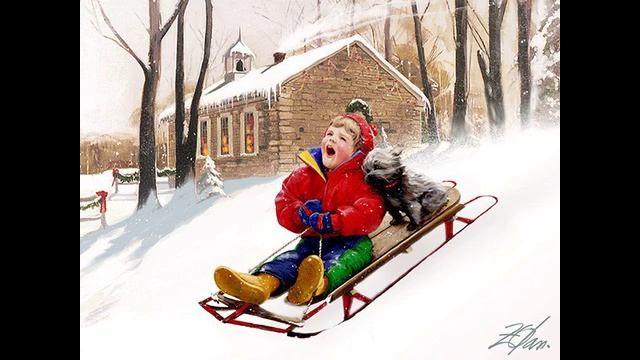 ©Зимние забавы -  автор Сергей Весенин