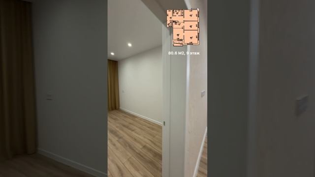 «Квартал Стрижи» |Блок-секция 3|Квартира №188 с отделкой и кухней