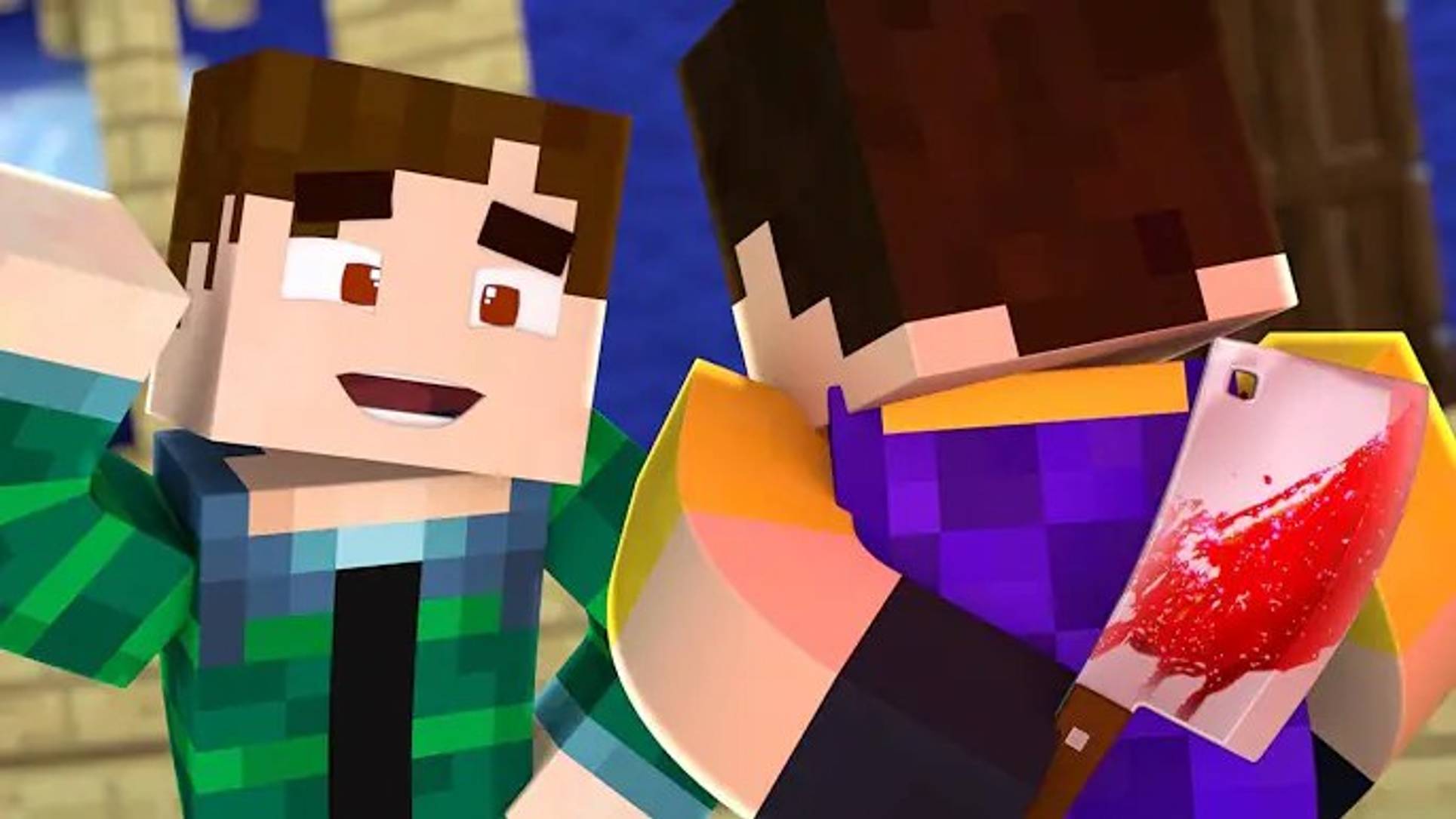 СОСЕД СТАЛ ДОБРЫМ - ПРИВЕТ СОСЕД В МАЙНКРАФТ [перезалив]