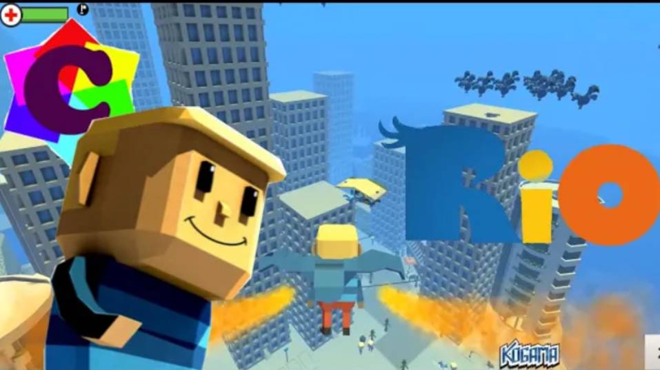 Славик Летает на ДжетПаке в KoGama Rio