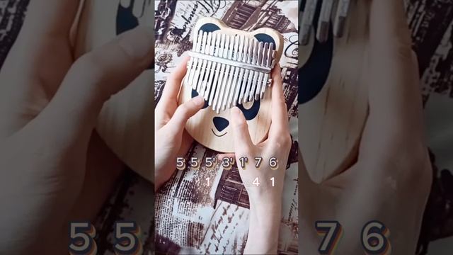 Happy birthday (С днем Рождения) - калимба табы Музычка