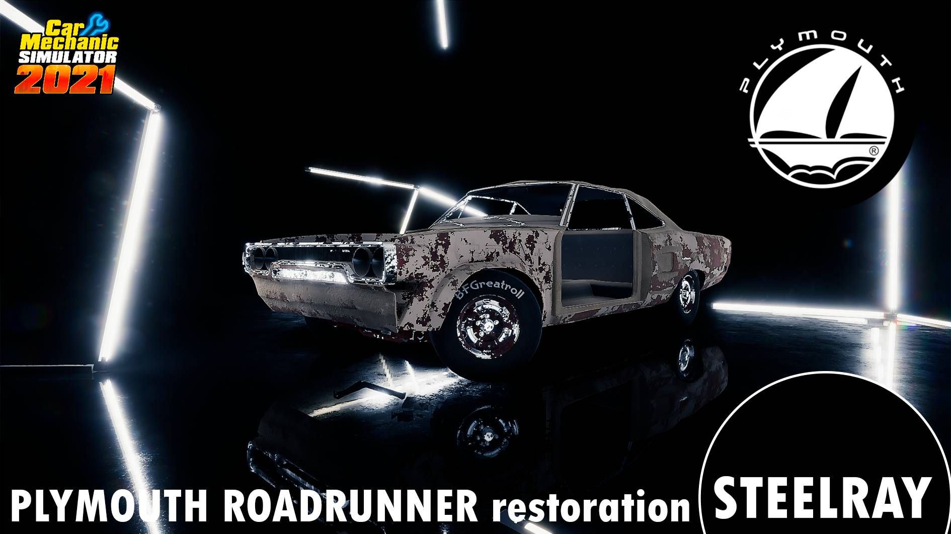 Car Mechanic Simulator 2021 PLYMOUTH ROADRUNNER restoration Dodge | Plymouth | Chrysler DLC