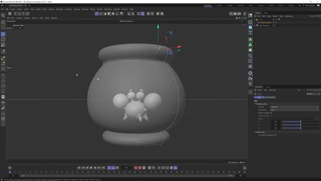 Getting Started in Cinema 4D_ 06_ Modeling the Splines and Generators