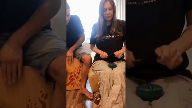 #кахон и мини #глюкофон ( глюкофон с двумя палочками вб 243469192, озон 1586690575)