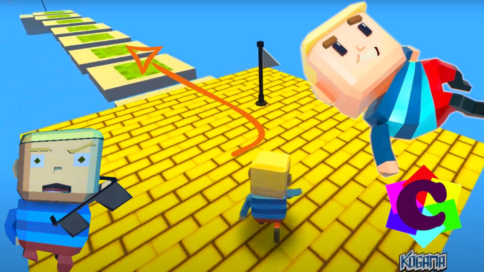 КОГАМА МАЙНКРАФТ - Мы Прошли Паркур и Проверили Все Порталы