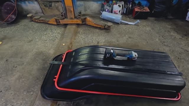 Как подготовить сани для мотобуксировщика. Выпал первый снег.