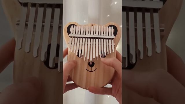 Калимба Мишка, проверяем звук. #калимба #песенки #kalimba #kalimbamusic