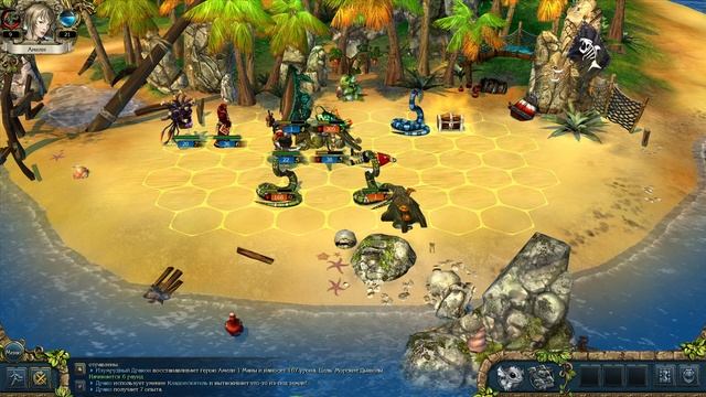 King`s Bounty перекрестки миров (паладин, невозможная сложность). Ловушка на Ржавом якоре #11.