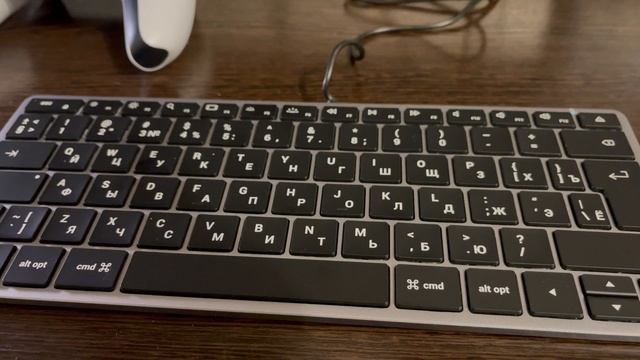 Распаковка и впечатление от проводной клавиатуры для Mac и iOS Satechi Slim W1 с USB-C и подсветкой