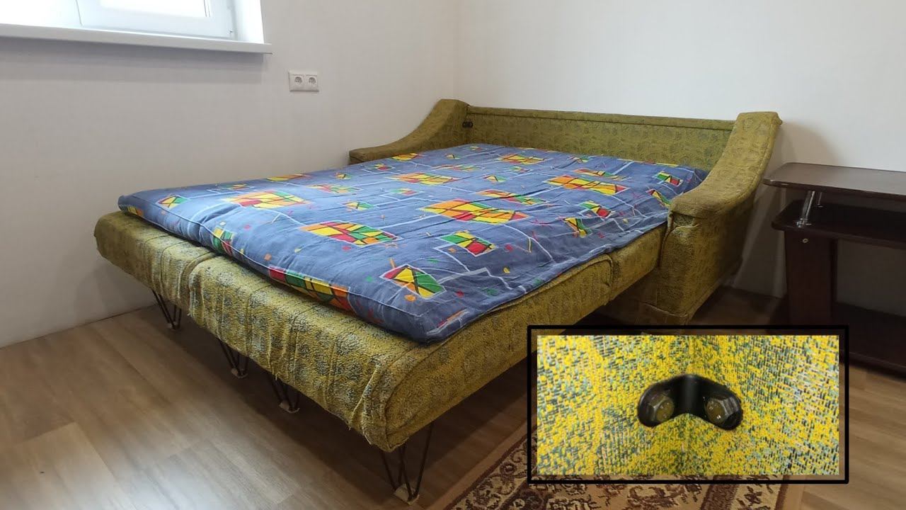 Сборка раскладного дивана из прошлого века. | 🍀 Строю САМ