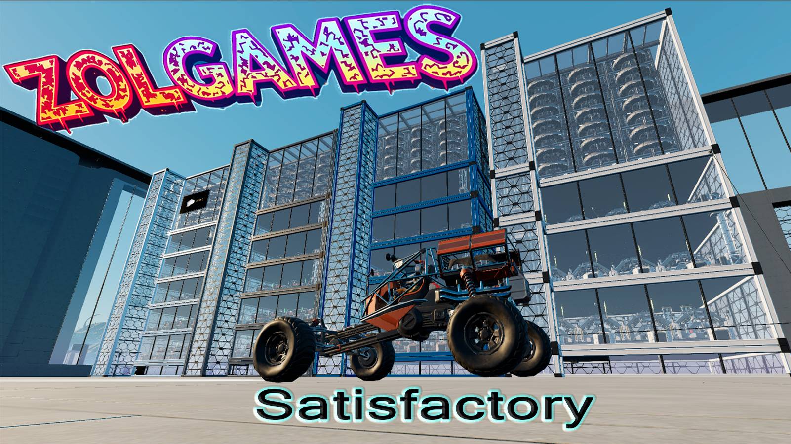 Satisfactory zol-game Обзор заброшенного здания.