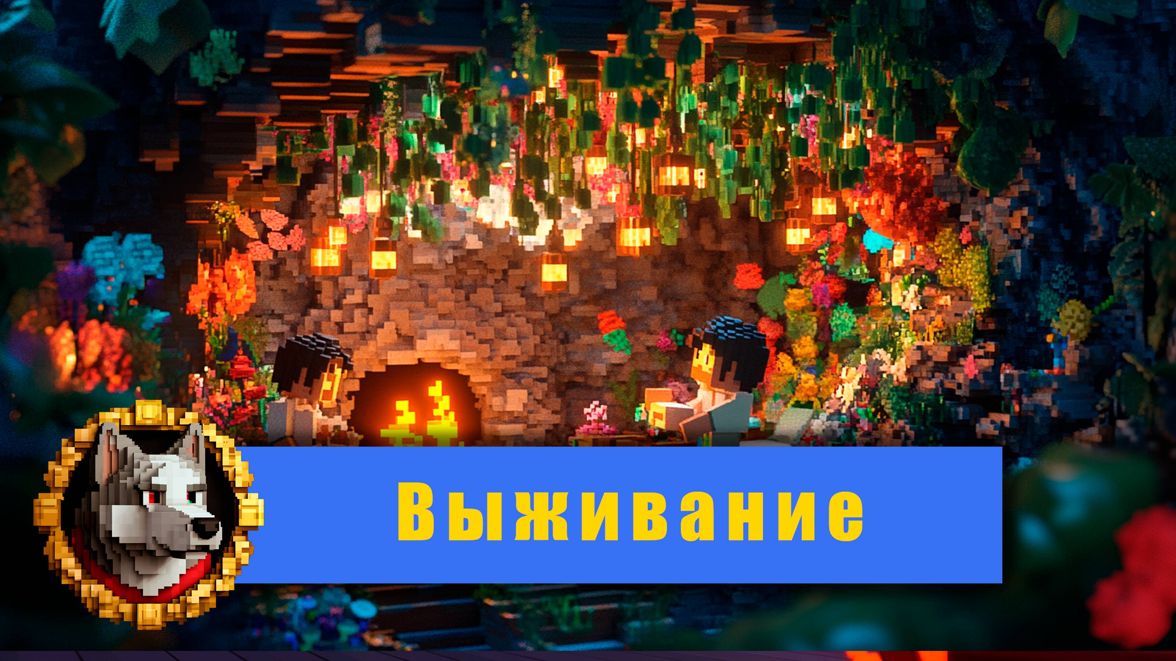 🎮 Прохождение Майнкрафт! 🌍 Эпичные Приключения! (Поселение в пещере)