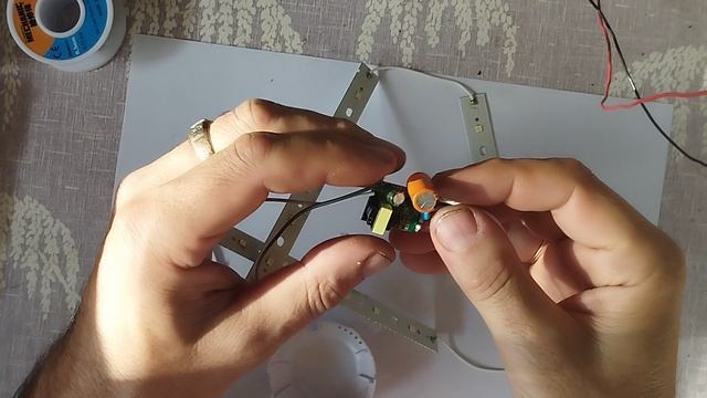 Ремонт светодиодной лампочки.