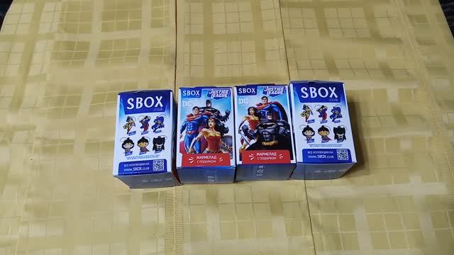 Открываем боксы Лига Справедливости №2. Opening boxes Justice League №2.