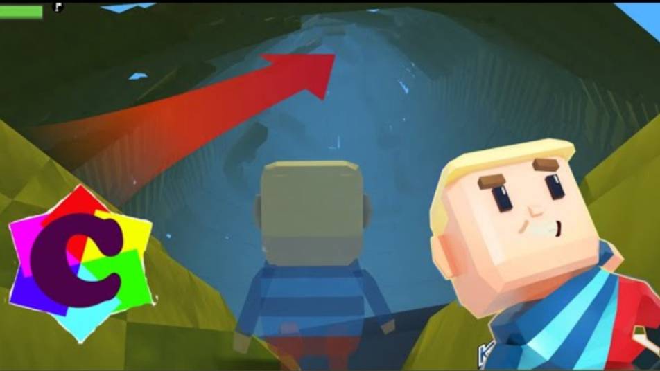 Славик Сам Играет в KoGama Minecraft RiO. Зашёл ВНУТРЬ Горы