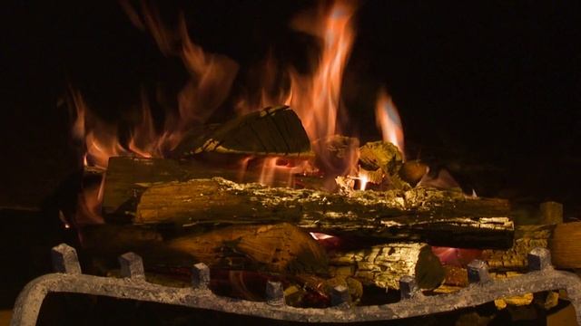 Расслабляющие Звуки Камина. Камин для Сна. Треск живого огня Fireplace 4K