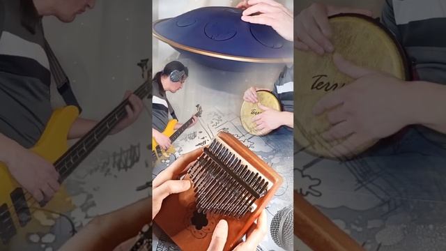 Калимба соль-минор и оркестр "Меня три" #калимба #ravvastdrum #kalimba