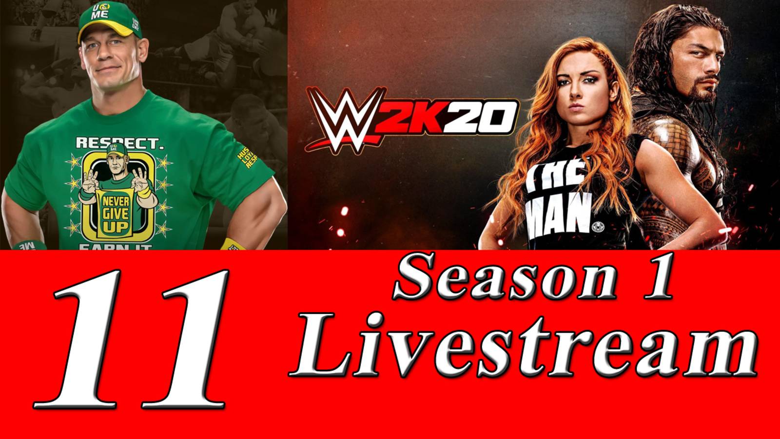 Соревновательный стрим by Captain Miller (WWE 2K20) №11 [SEASON 1]